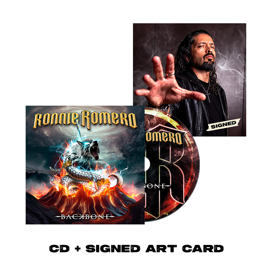 Ronnie Romero - Backbone - CD + Signed Art Card
