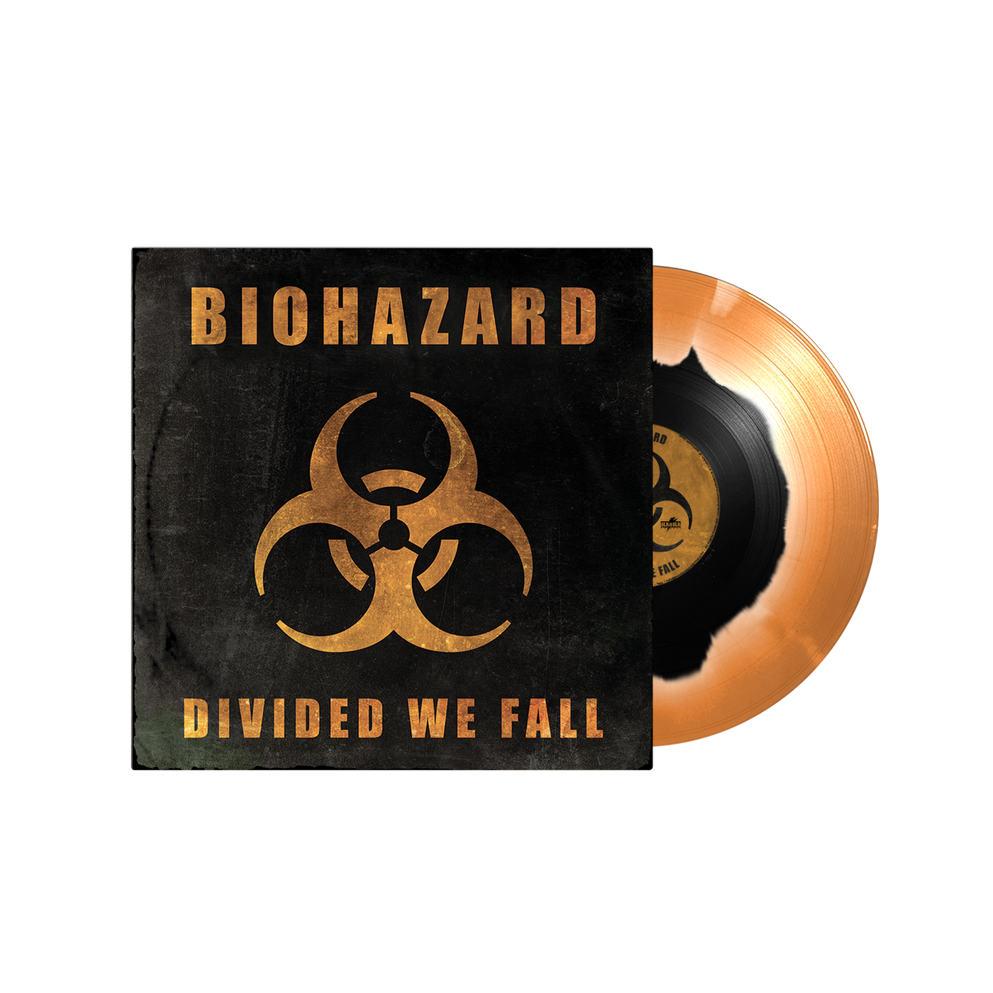 Biohazard - Divided We Fall - OJ/Black Corona Vinyl