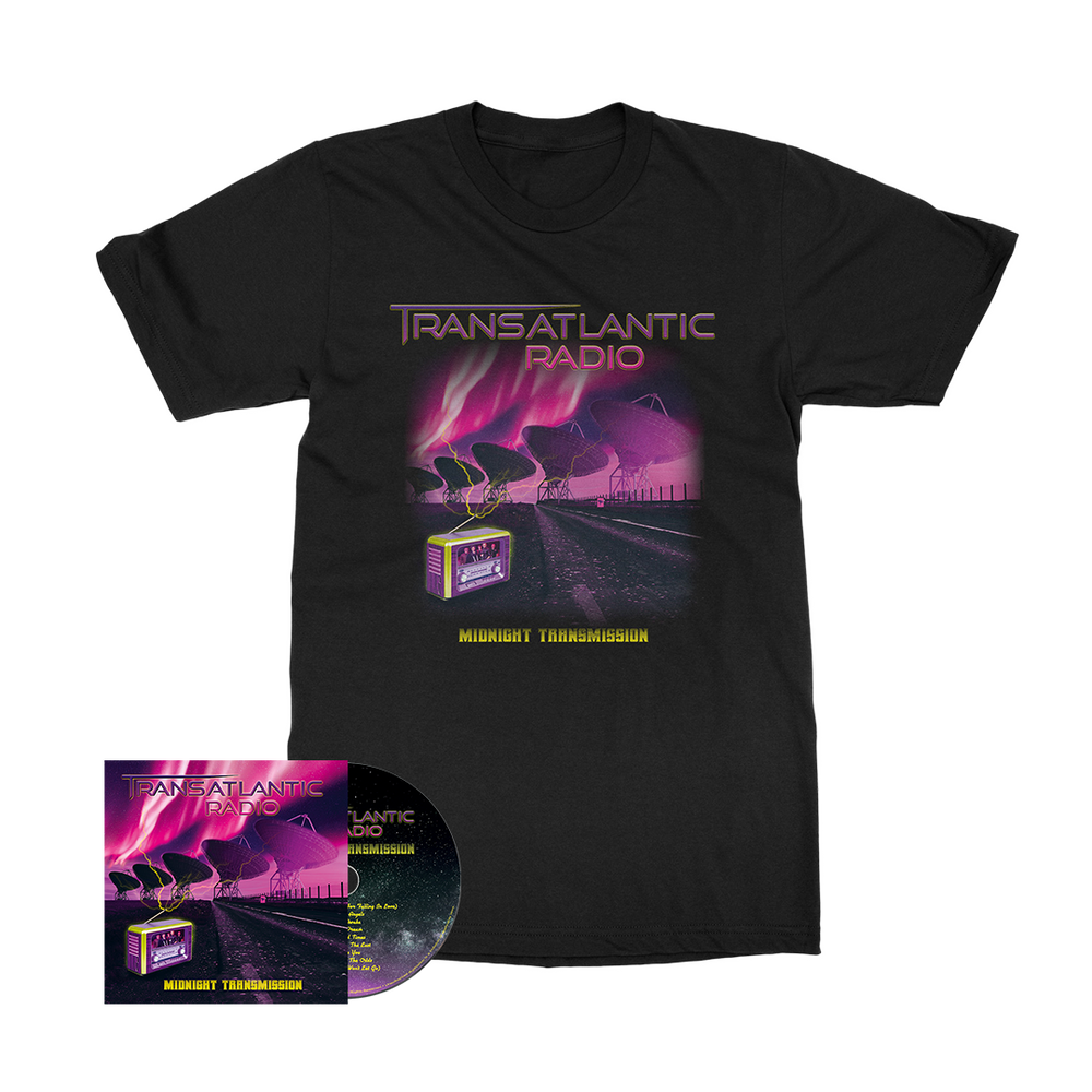 Transatlantic Radio - Midnight Transmission - CD Merch Bundle