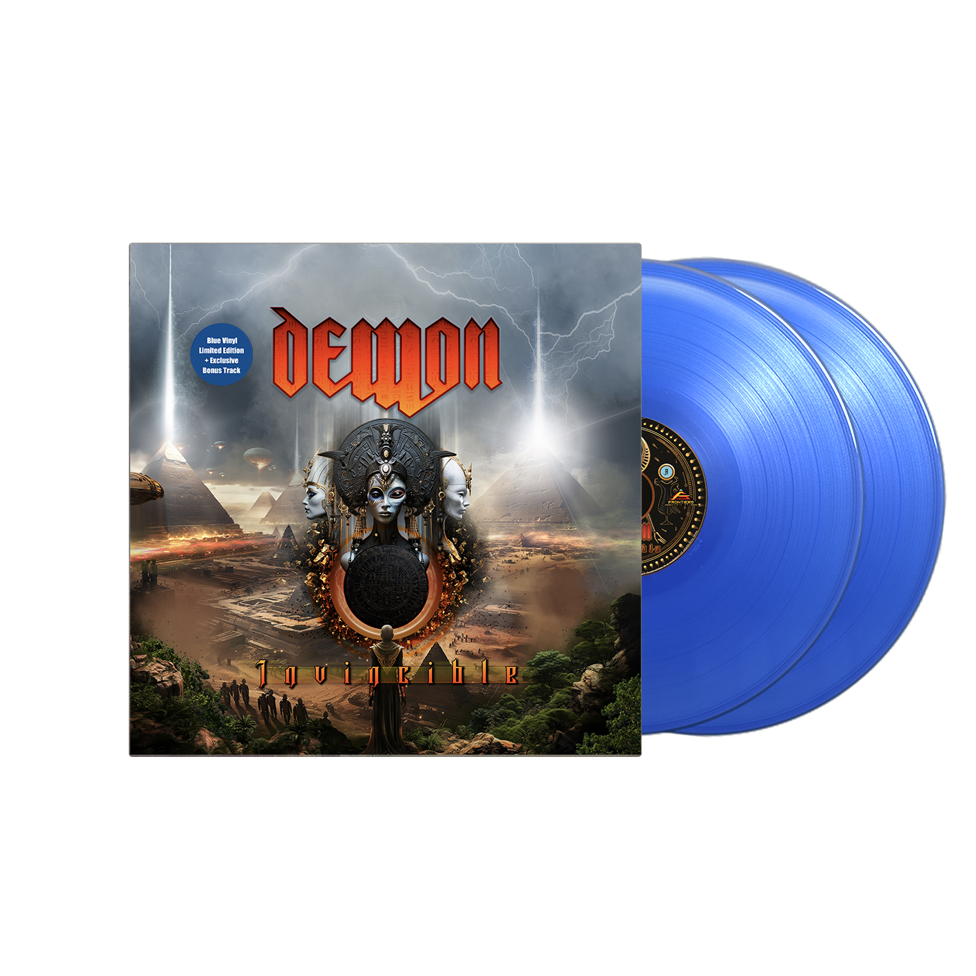 DEMON - Invincible - Blue 2LP